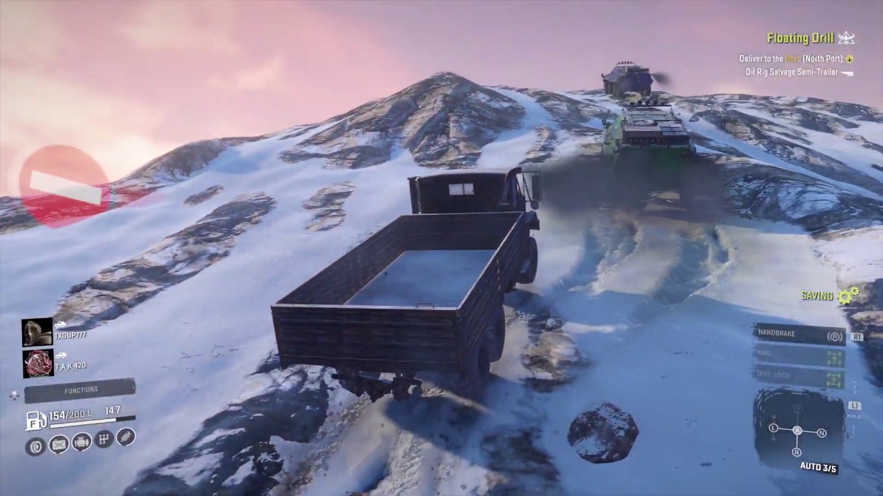 SnowRunner - ANK Mk38 Hillclimb Chaos in Pedro Bay, Alaska - Roll Clip ...