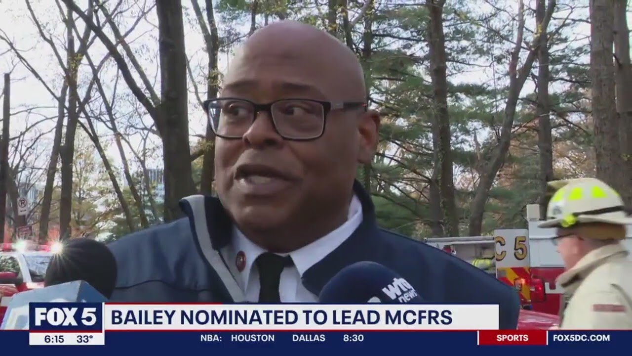 Division Chief Charles Bailey could be MCFRS' first Black Fire Chief ...