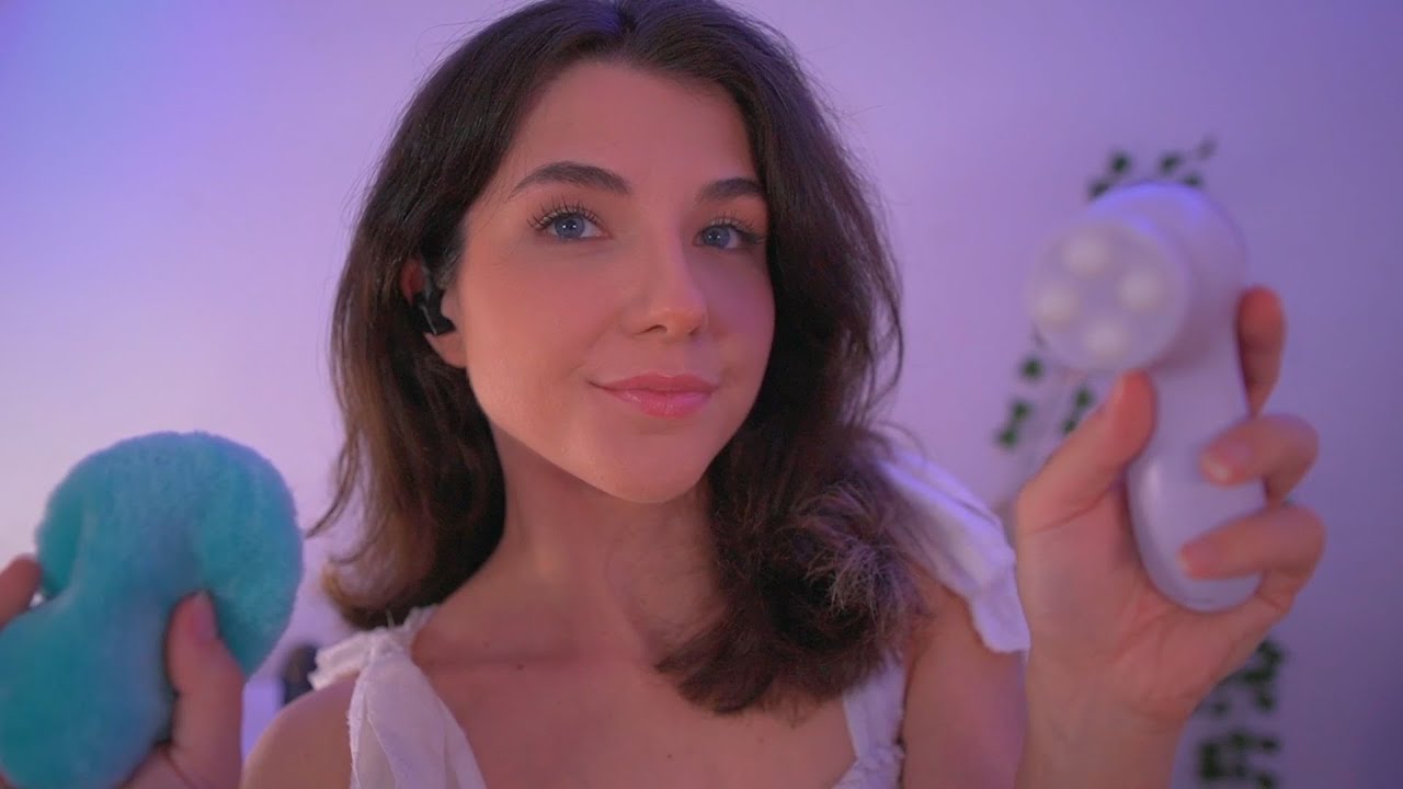 ASMR SKINCARE al Despertar 🧼 Tu AMIGA hace tu Rutina de Cuidado Facial ...