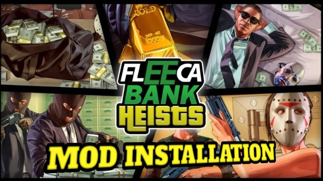 How to install Fleeca Bank Heists mod in Gta V | 2020 | Gamebank - YouTube