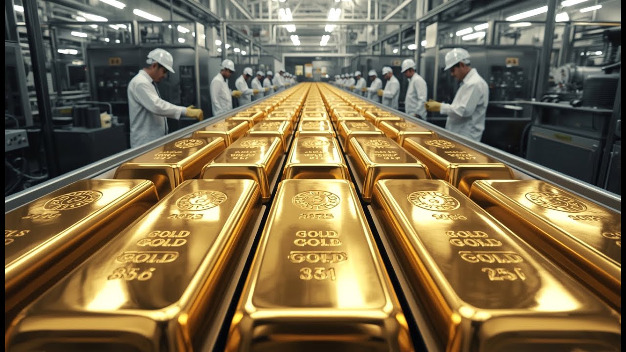 Inside a Secret Gold Factory – How 99.99% Pure Gold Is Really Made ...