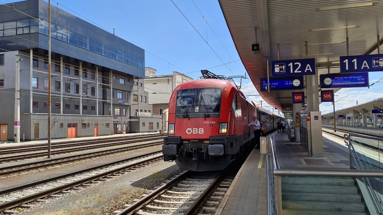 Der D-Zug nach Wien Hauptbahnhof (18.05.24) - YouTube
