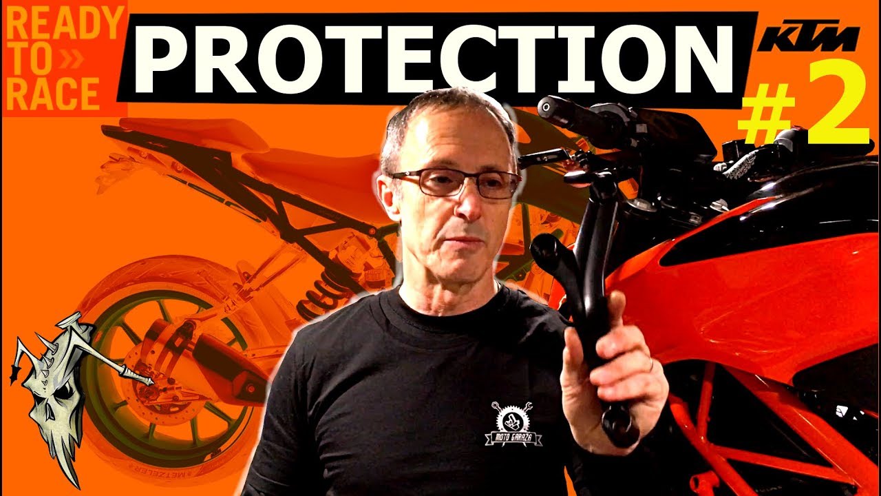 Basic Crash/ Stunt Protection installation #2 - KTM 390 125 250 Duke ...