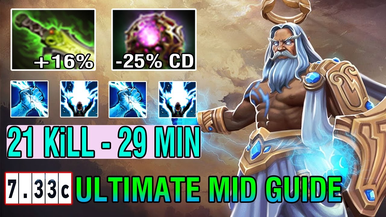 Ultimate Mid [Zeus] Guide - Insane Spell Damage Combo Endless Spam ...
