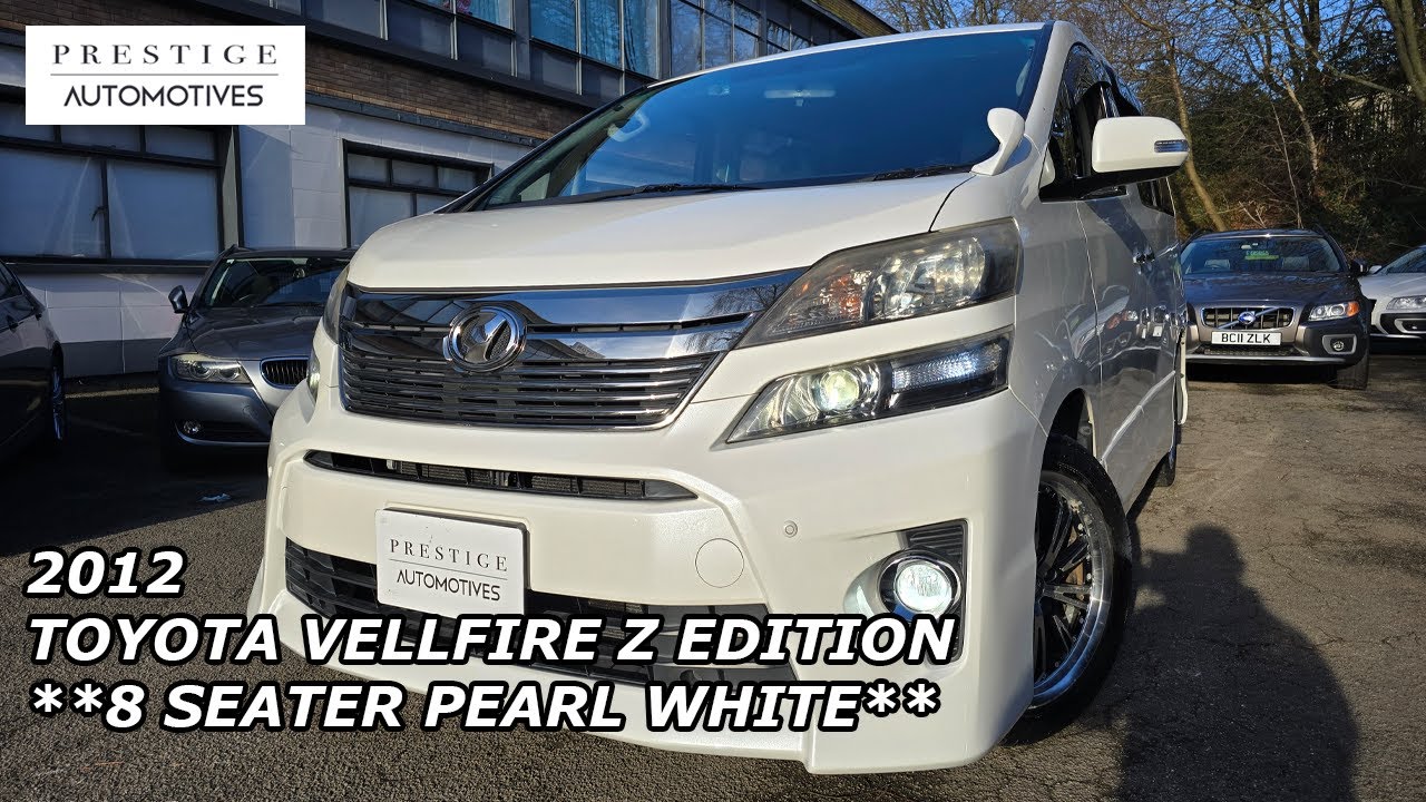 Toyota Vellfire 3.5 V6 Z Edition 8 Seater - Video Presentation - Pearl ...