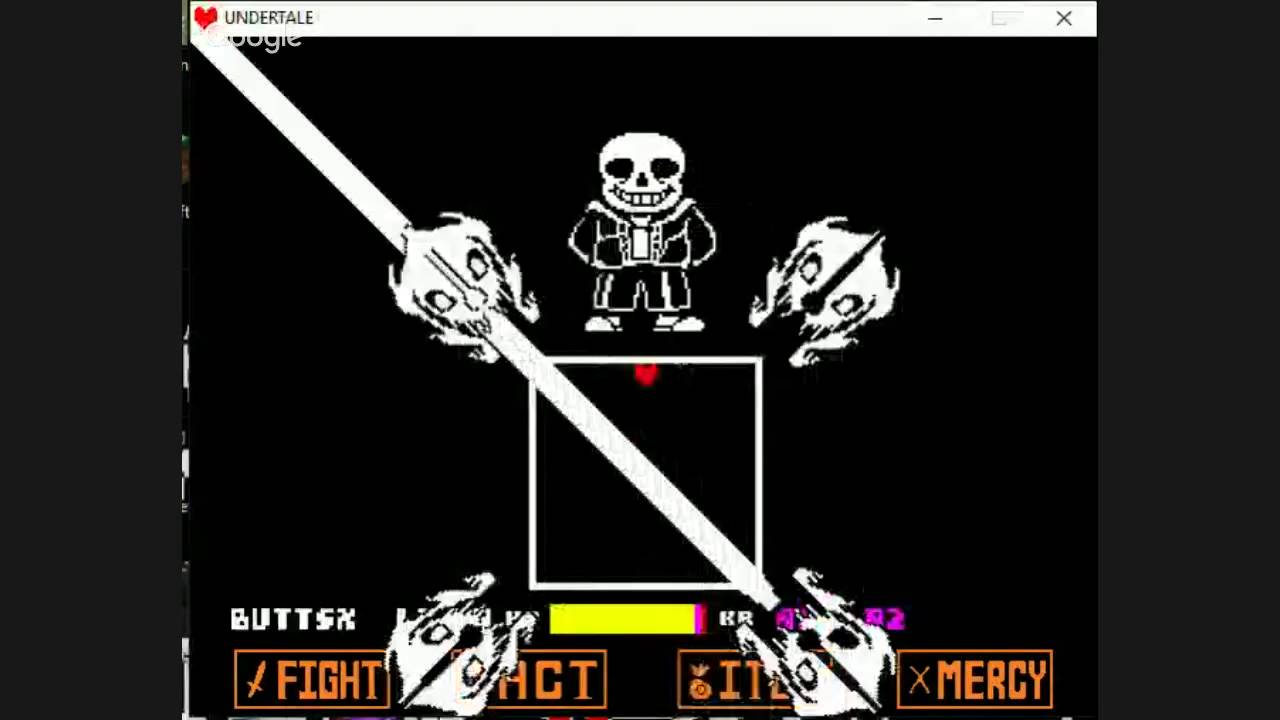 Undertale Genocide Run Sans Battle - YouTube