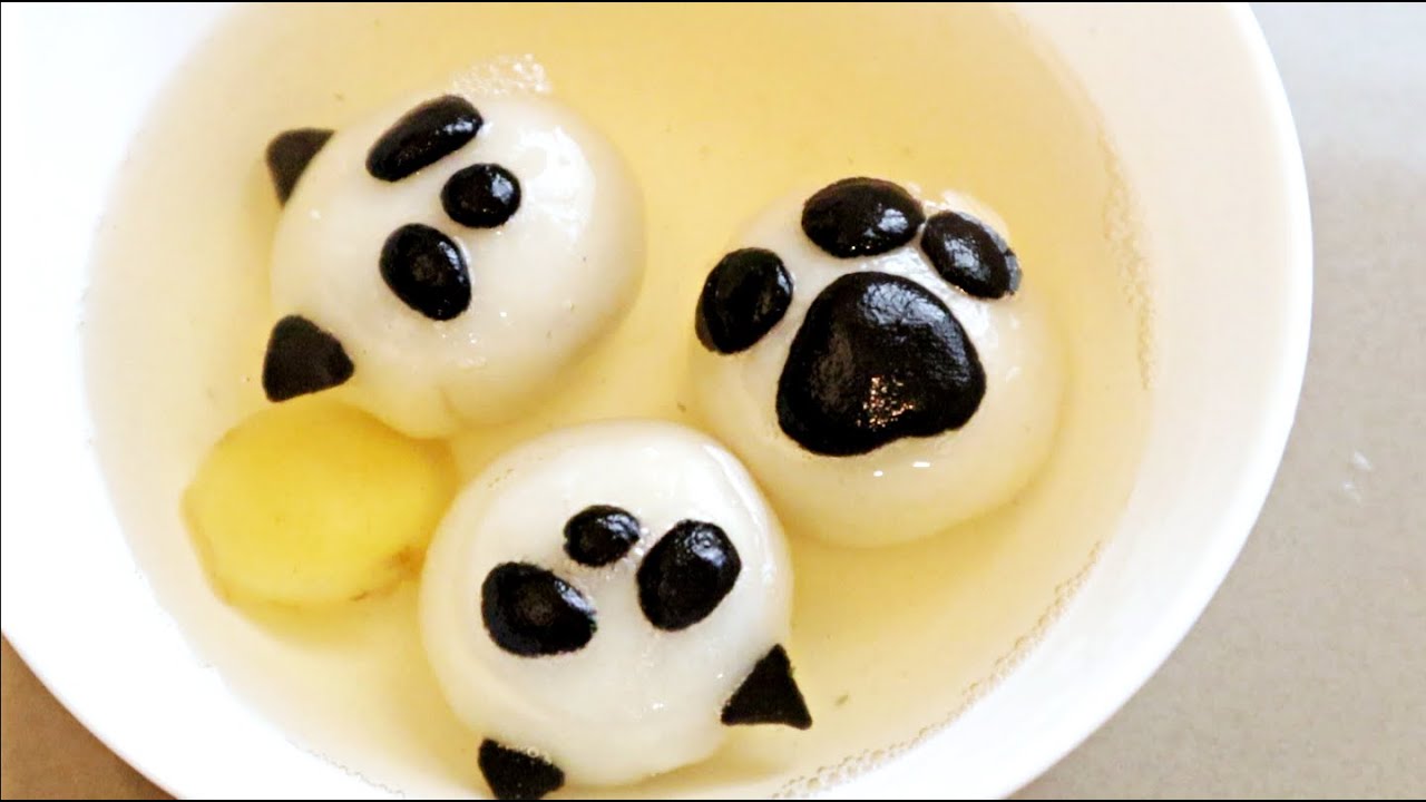 Kungfu Panda Chinese Glutinous Rice Balls recipe ( Tang Yuan)汤圆 with ...