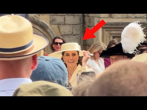 Princess Catherine Receives Huge Cheers at Garter Day 2026 in Windsor Castle | Full Video