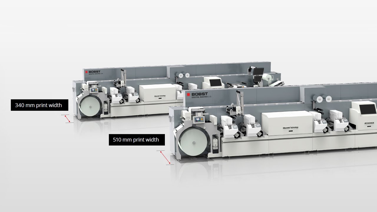 BOBST DIGITAL MASTER series - YouTube
