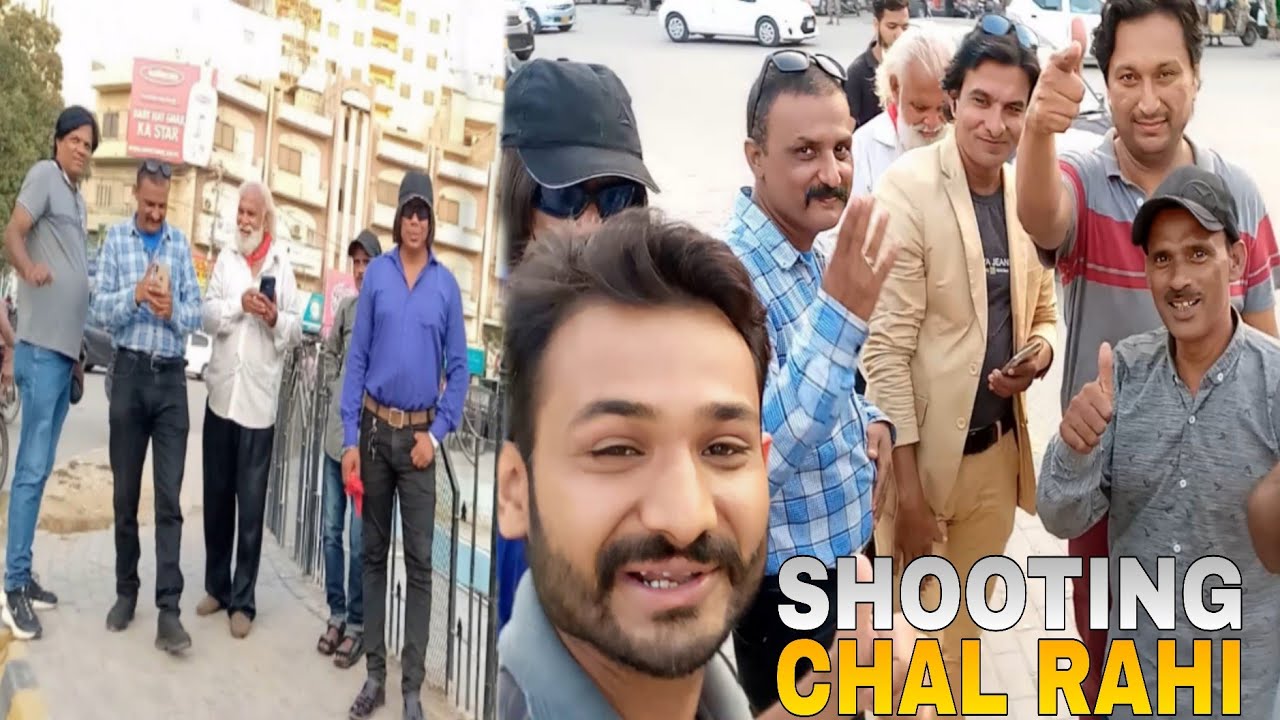 Rasty main drama shooting chal rahi hai 😯 - YouTube