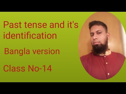 How to identify past tense and transfer it English sentence. - YouTube