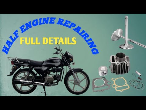 hero Honda Splendor+half engine works full details mein bataya gaya hai is video mein # ...