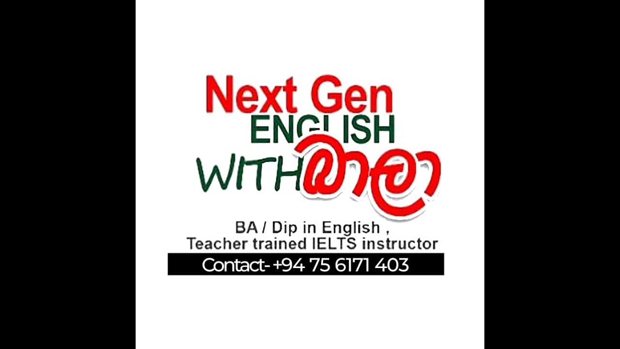 NextGen English With Bala's Grade 3/4 class - YouTube