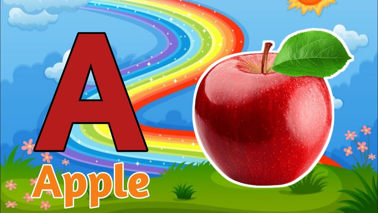 Abcd rhymes lkg students , A For Apple nursery Rhymes 2cvs ...