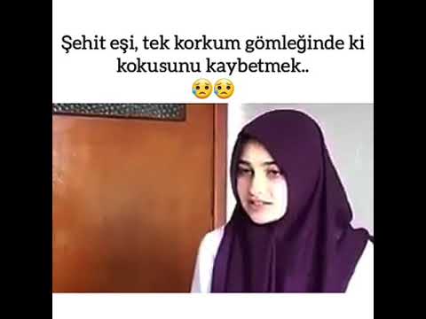 Şehit eşi tek korkum gömleğinde ki kokusunu kaybetmek