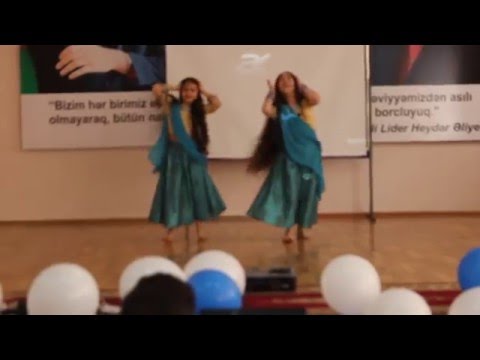 211 sayli orta mekteb. Hind reqsi. Индийский танец. Indian dance.