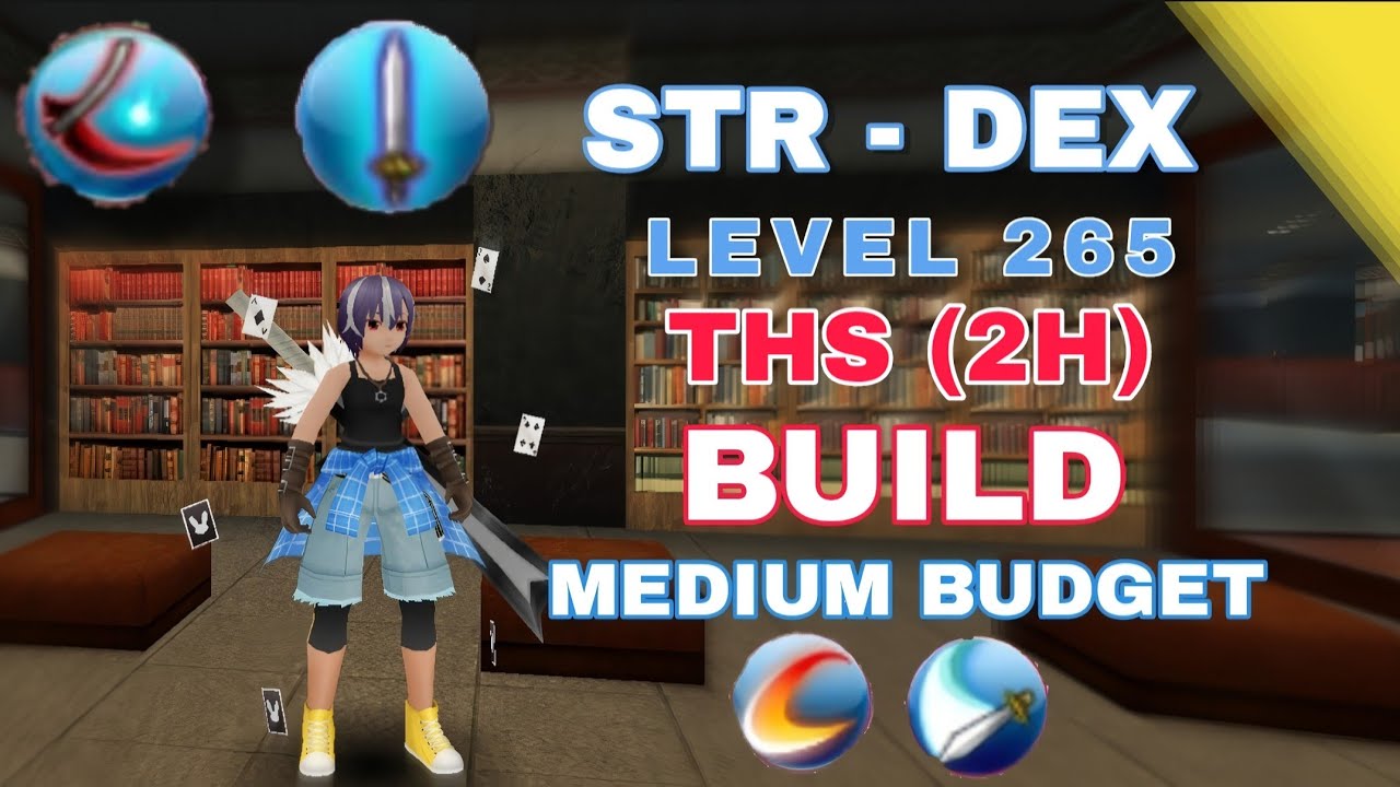 Toram Online - New Build THS (2H) Lv.265 - With New Weapon THS Dragon ...