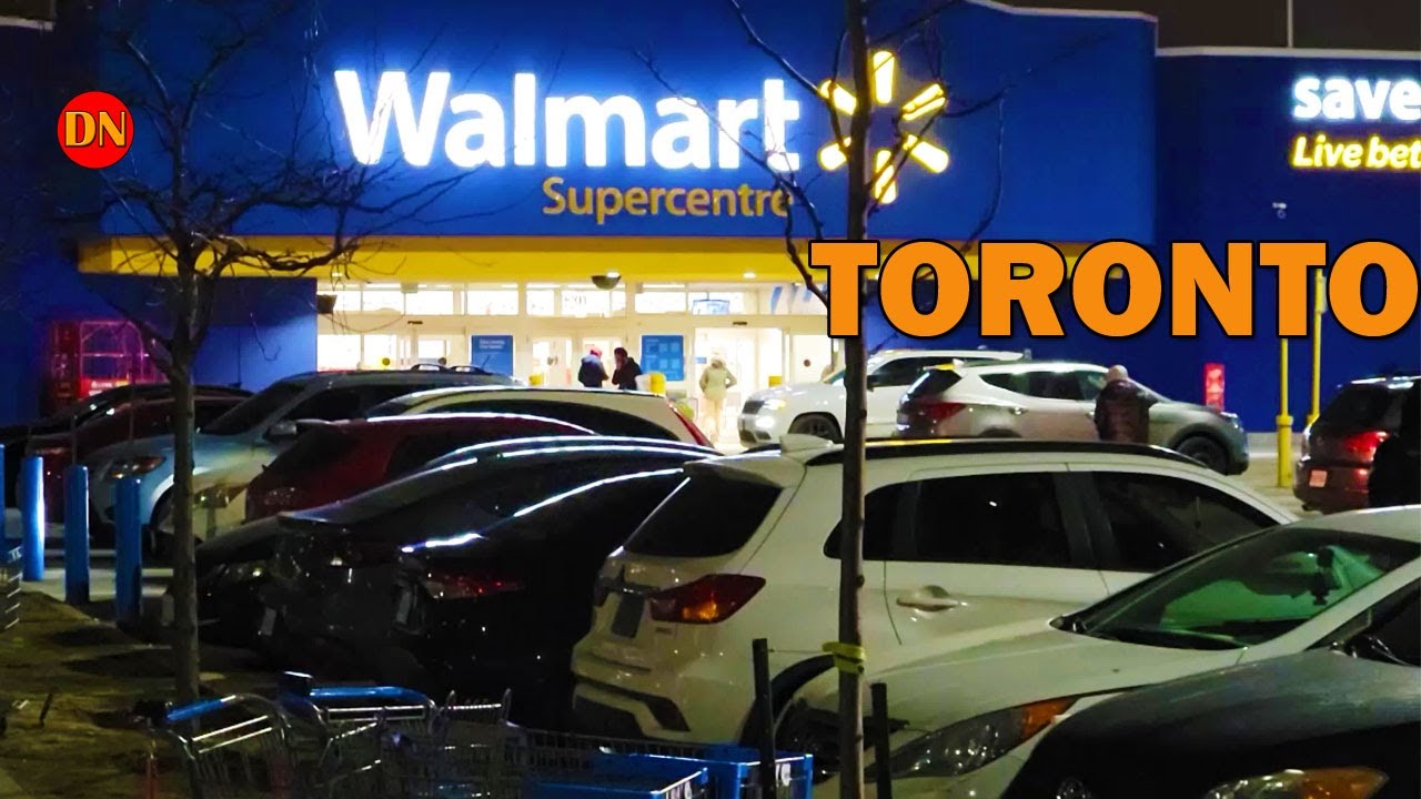 TORONTO / WALMART SUPERCENTER SHOPPING TOUR ( JAN 2024 ) - YouTube
