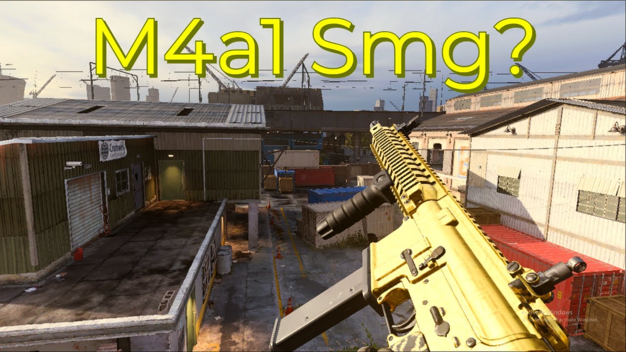 Turning the M4A1 into a SMG (COD Modern Warfare) - YouTube