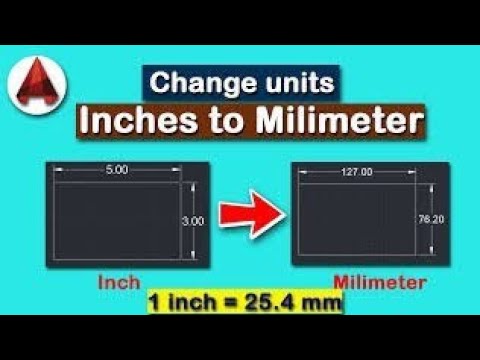 How set the units in AutoCAD feet's & inches #autocad #autodesk - YouTube