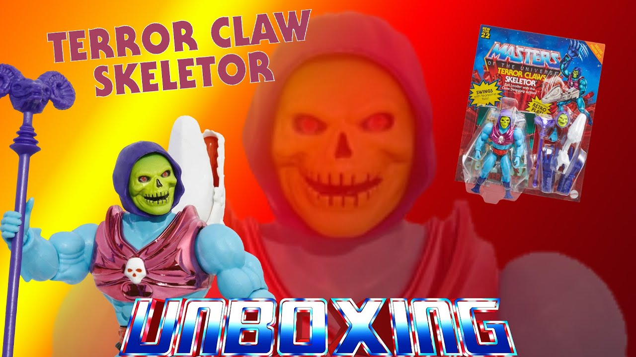 Terror Claw Skeletor | Origins | Unboxing - YouTube