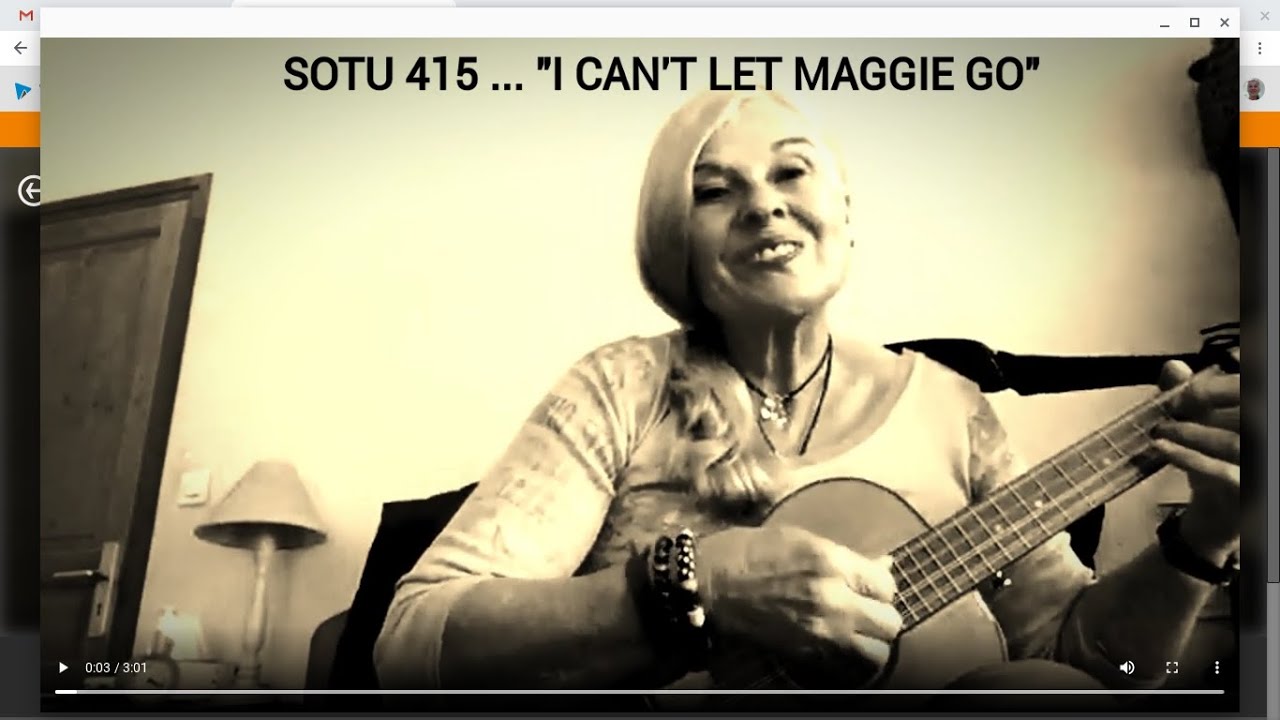 "I CAN'T LET MAGGIE GO" (Ukulele Cover) - YouTube