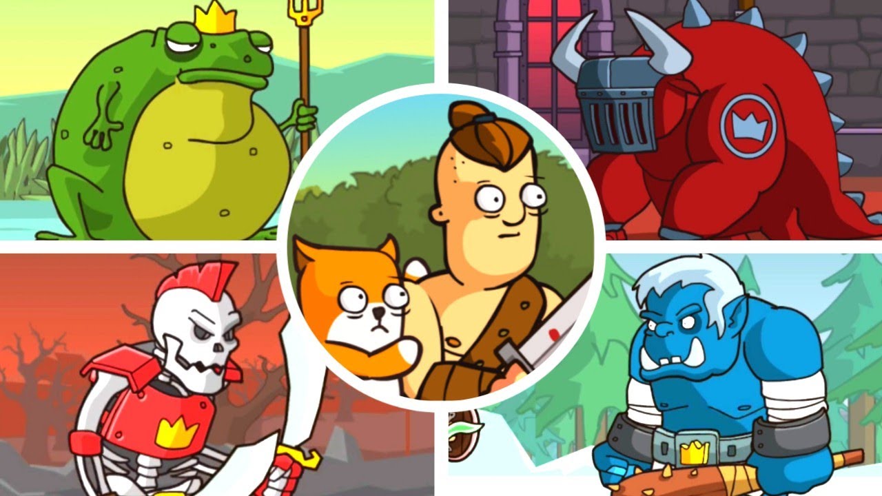 Senya And Oscar - All Bosses + Happy Ending - YouTube