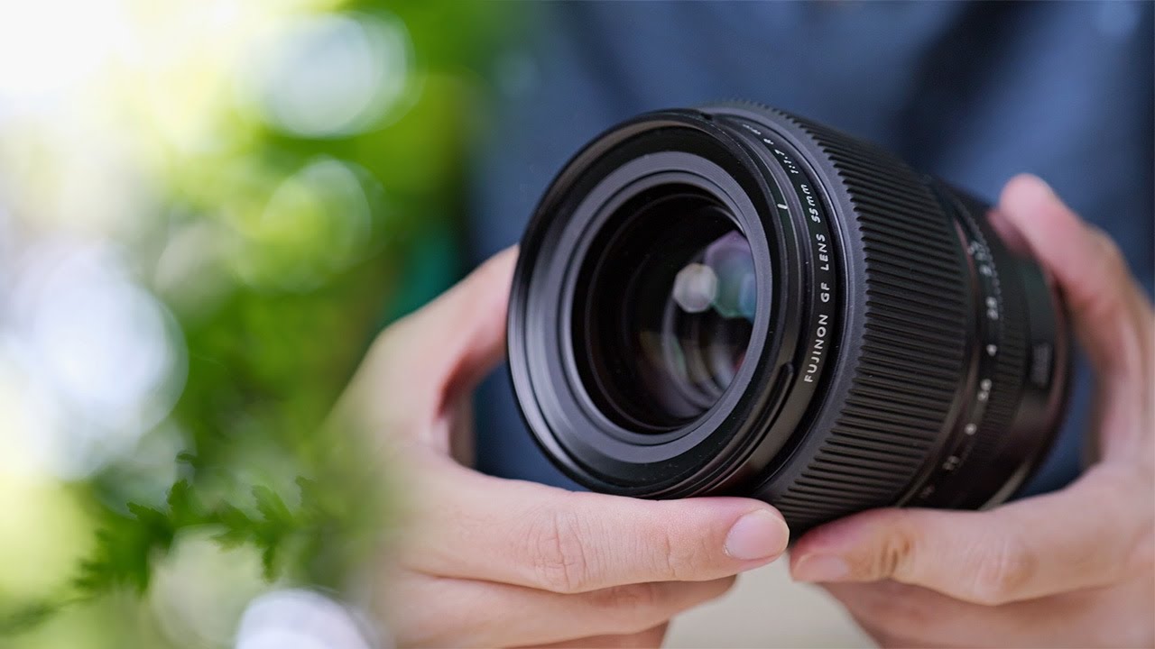 Review Lensa Fujifilm GF 55mm f/1.7 - Tajam, Bokeh Super MULUS - YouTube
