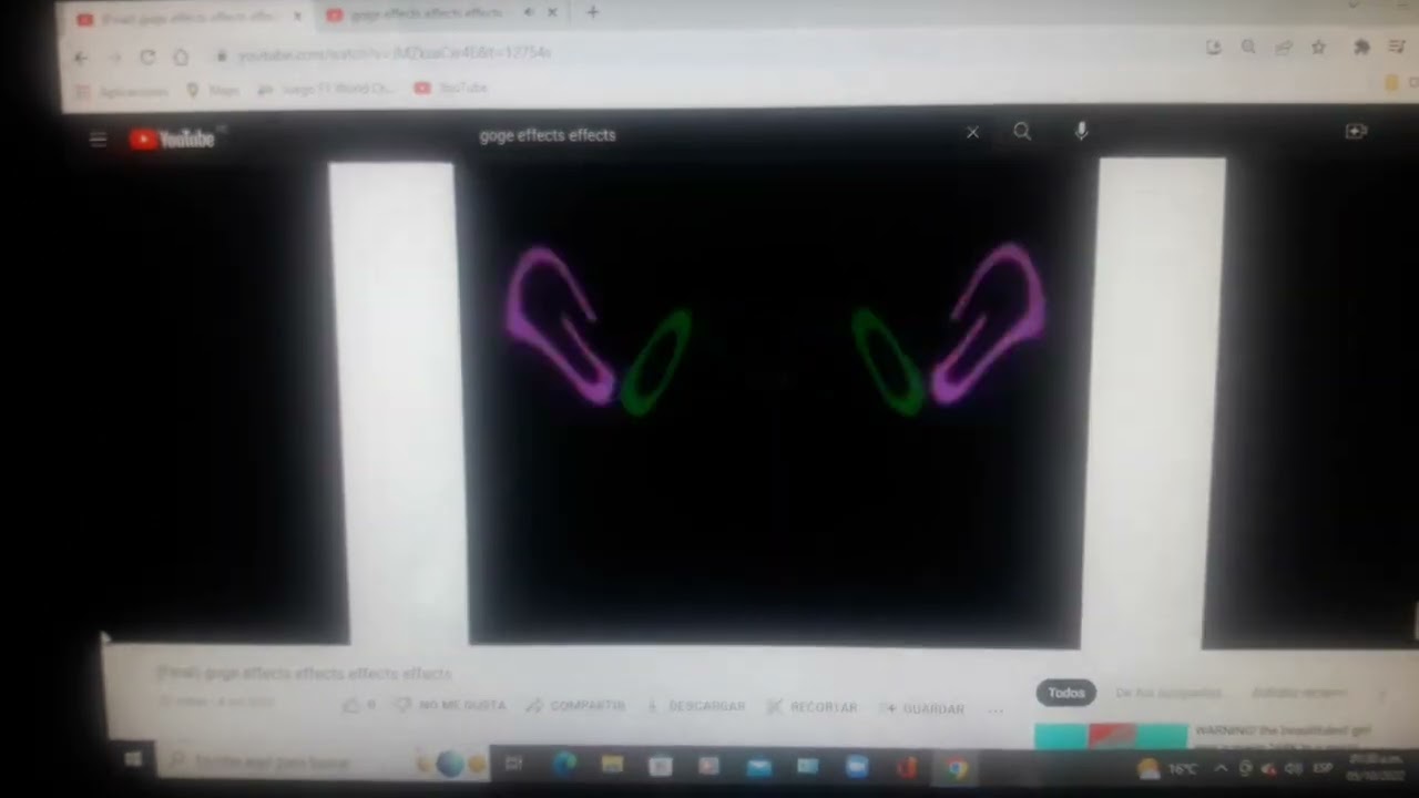 Goge Effects Effects In RGB TO BGR Reversed In Confusión - YouTube