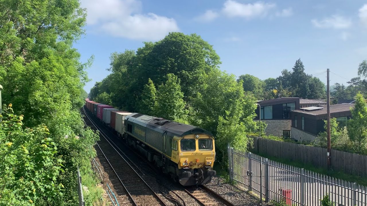 Class 66 | 66522 | Freightliner - YouTube