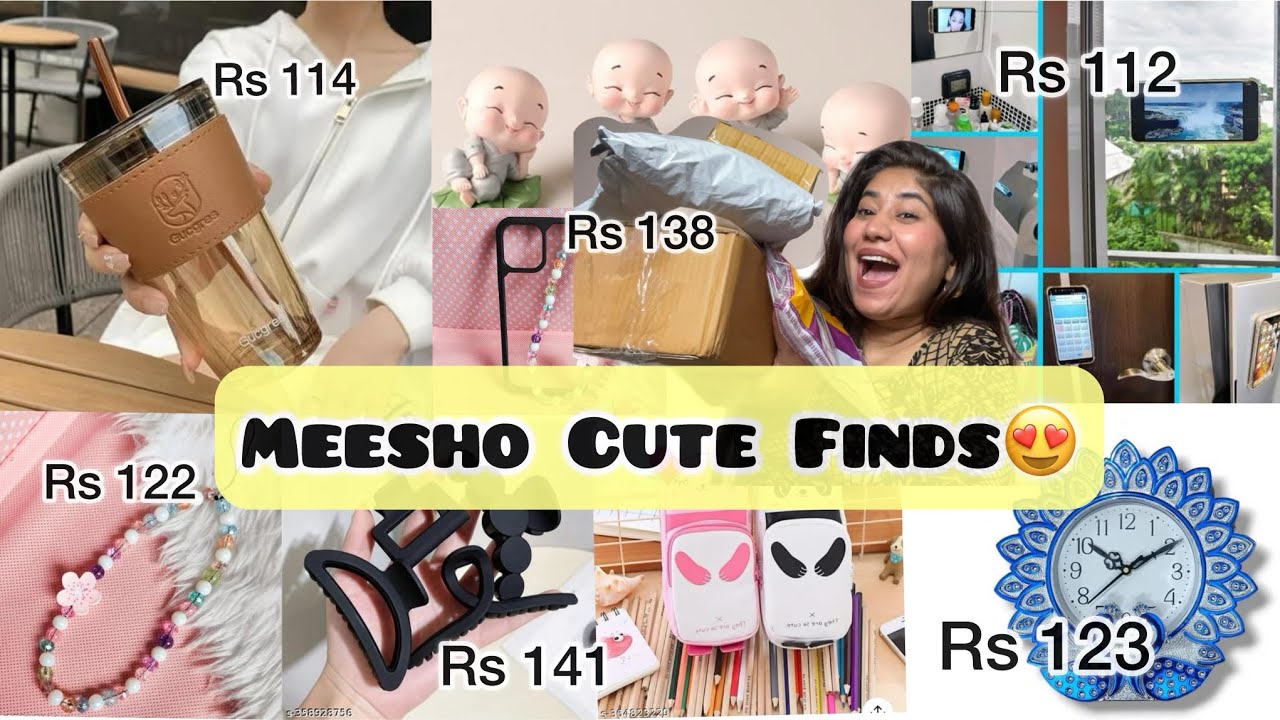 MEESHO CUTE FINDS😍| Cheapest| Mugs| Accessories| Home Decor - YouTube