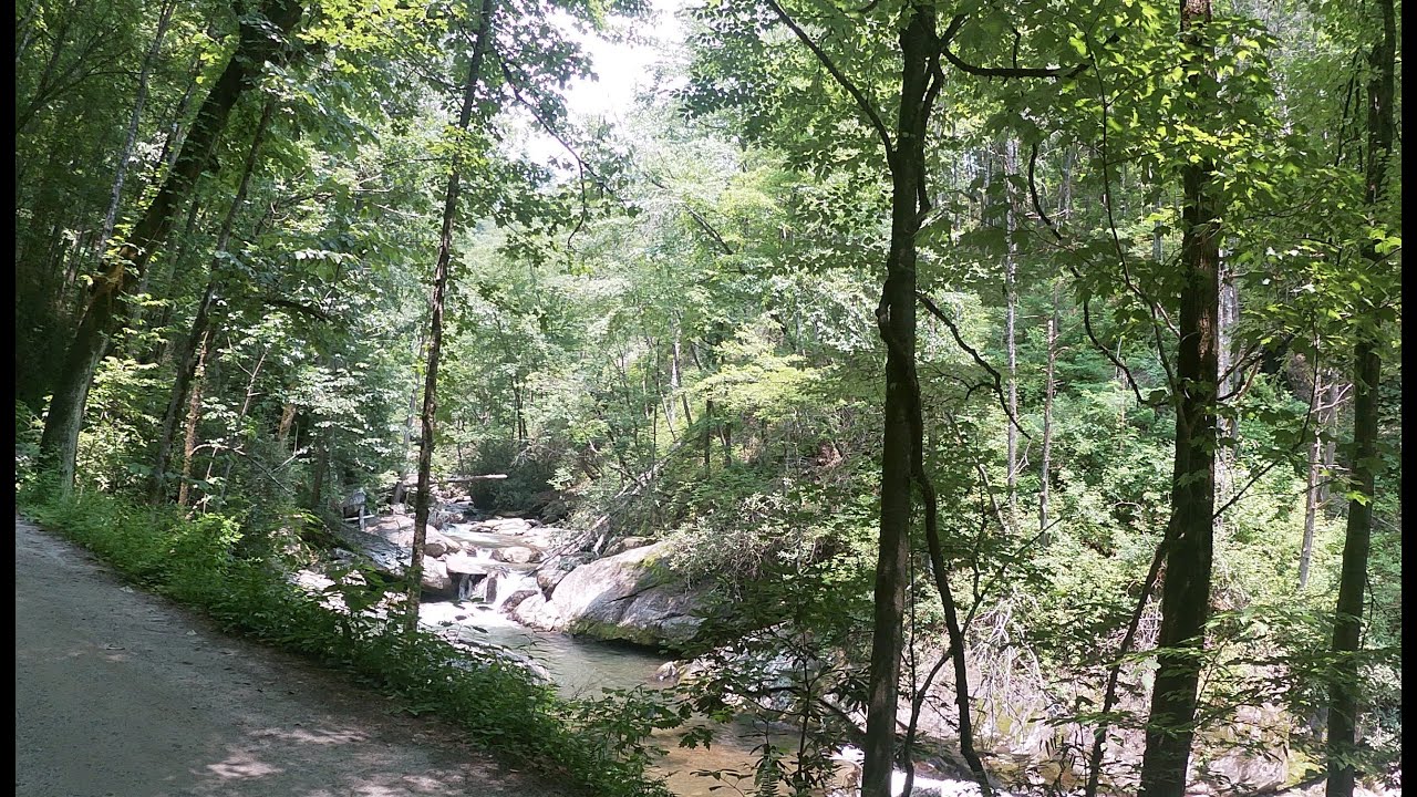 Tate City, GA - A PEACEFUL MOUNTAIN DIRT ROAD - YouTube