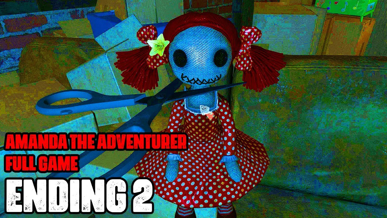 FULL GAME Amanda The Adventurer (ENDING 2) - Indie Horror Game (No ...