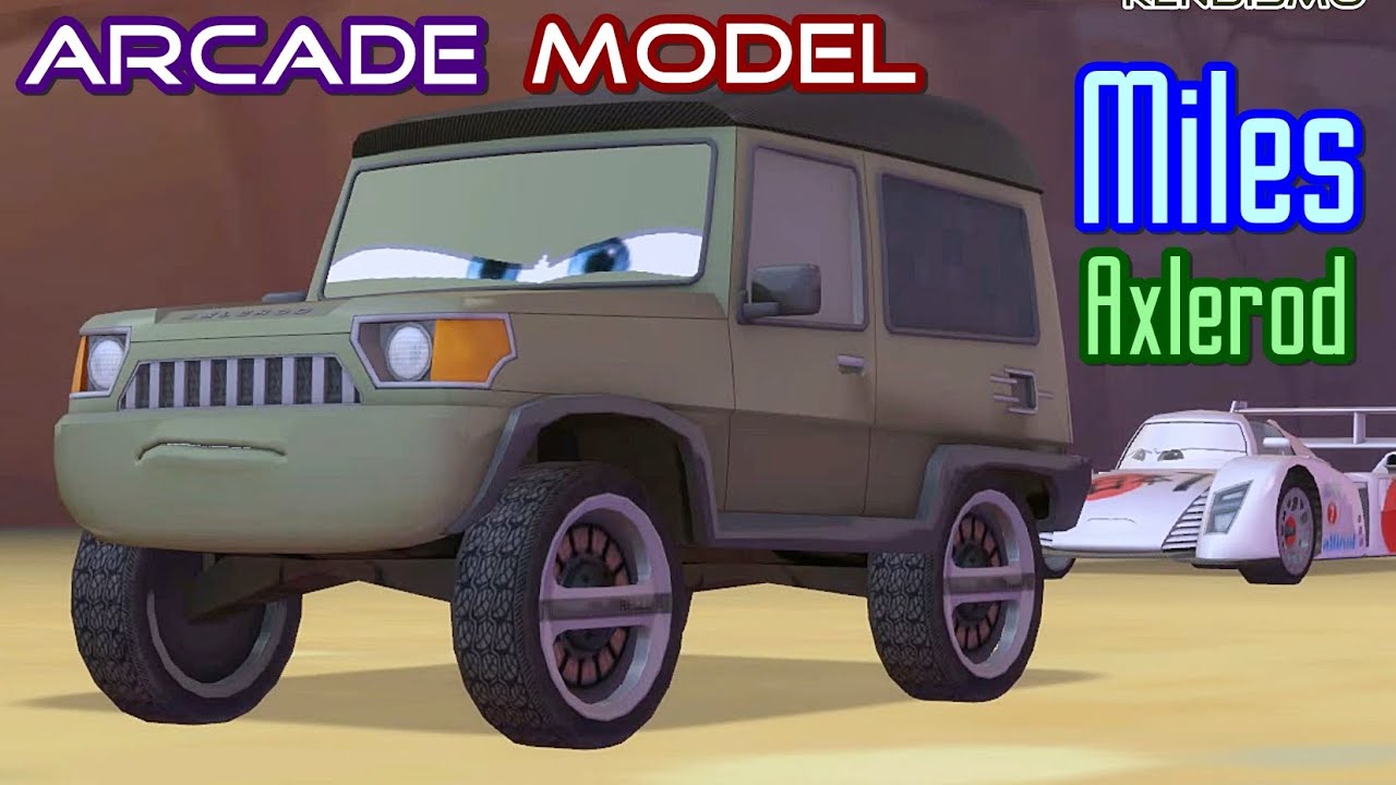 Cars 2 The Video Game Arcade Model Mod - Miles Axlerod - Timberline ...