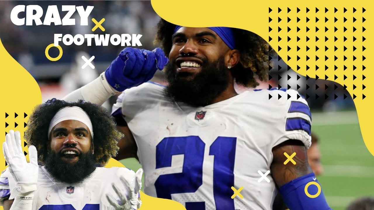 Madden NFL 23 | CRAZY FOOT WORK BY Zeke with a 81 yard RUSHING TOUCHDOWN! - YouTube