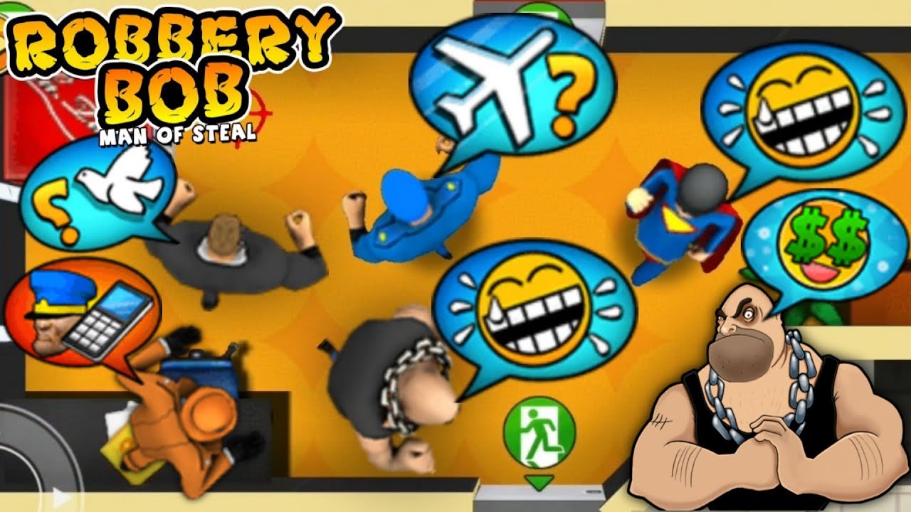 Robbery Bob - Super Biffen vs All Costumes in Robbery Bob 2 Part 18 ...
