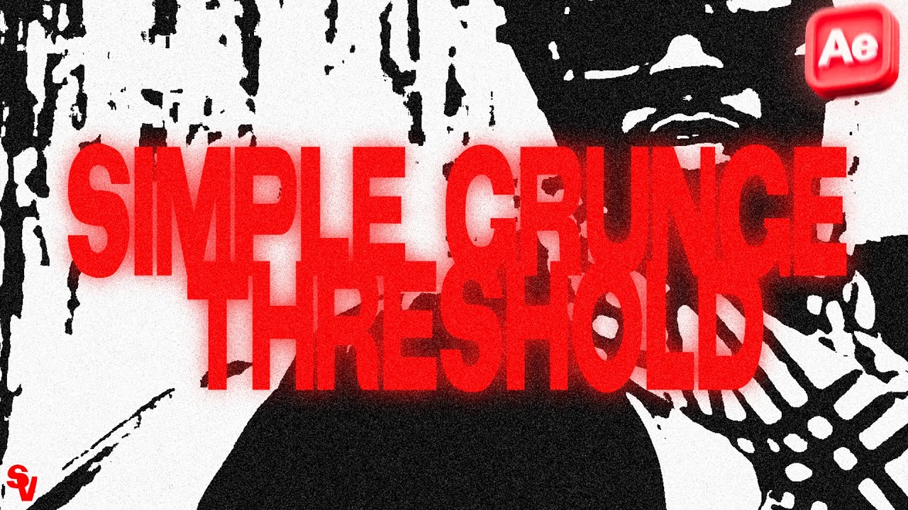 CC Threshold Effect - After Effects Tutorial - YouTube