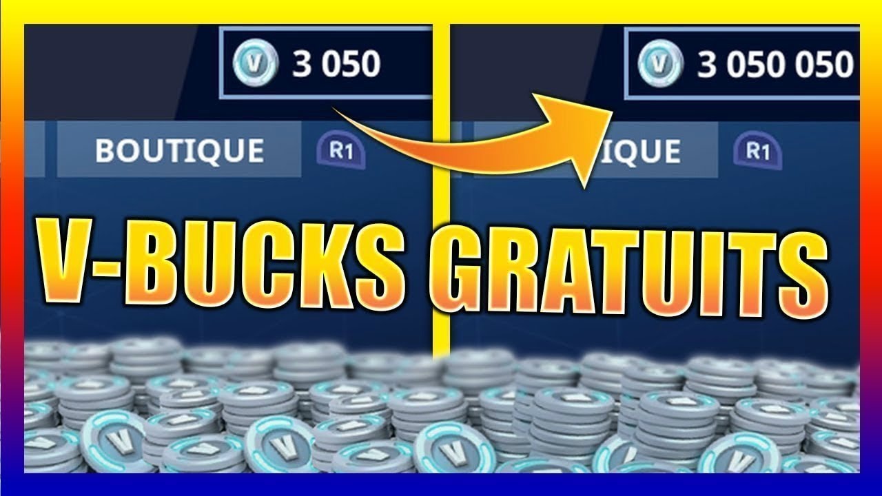 😱 COMMENT AVOIR DES V-BUCKS GRATUITEMENT SUR FORTNITE !! - YouTube
