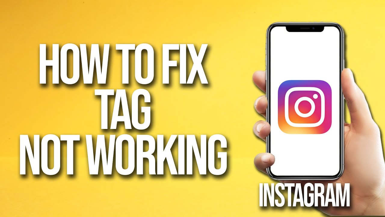 How To Fix Instagram Tag Not Working - YouTube