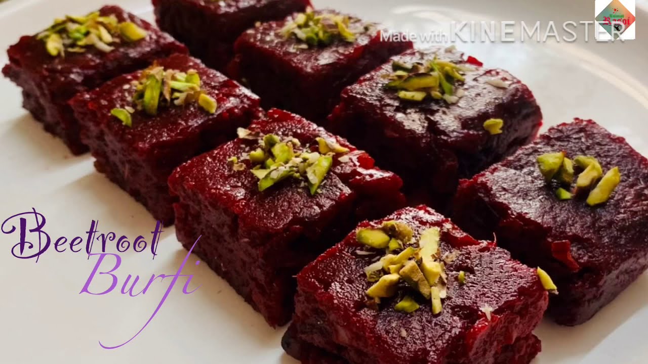 Beetroot burfi ||burfi||beetroot burfi recipe - YouTube