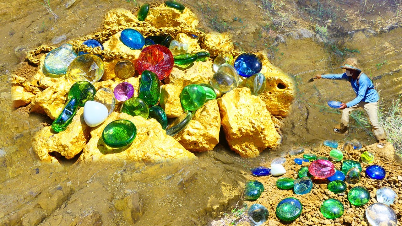 VANDA FIND GOLD Amazing, experts found many gold treasures underground ...