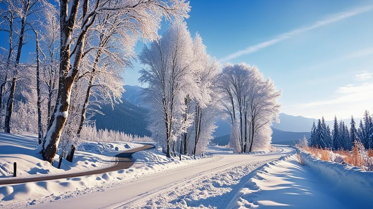 ️ Winter Relaxation Music – Calm Your Thoughts, Stress Relief, Peaceful ...