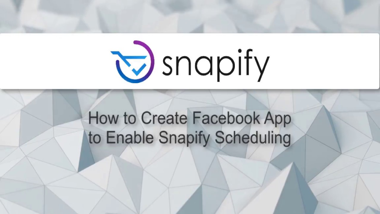 How to add Facebook Account in Snapify - YouTube