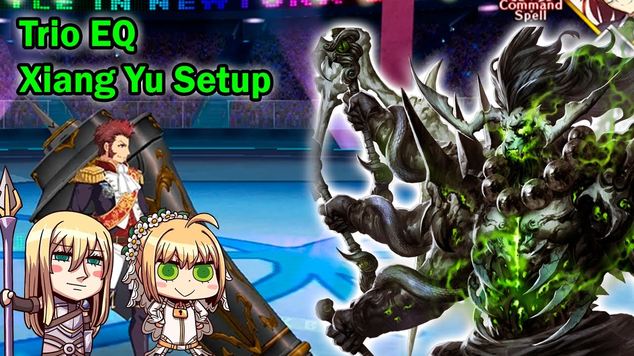 【FGO NA】Trio EQ - Xiang Yu Setup - YouTube