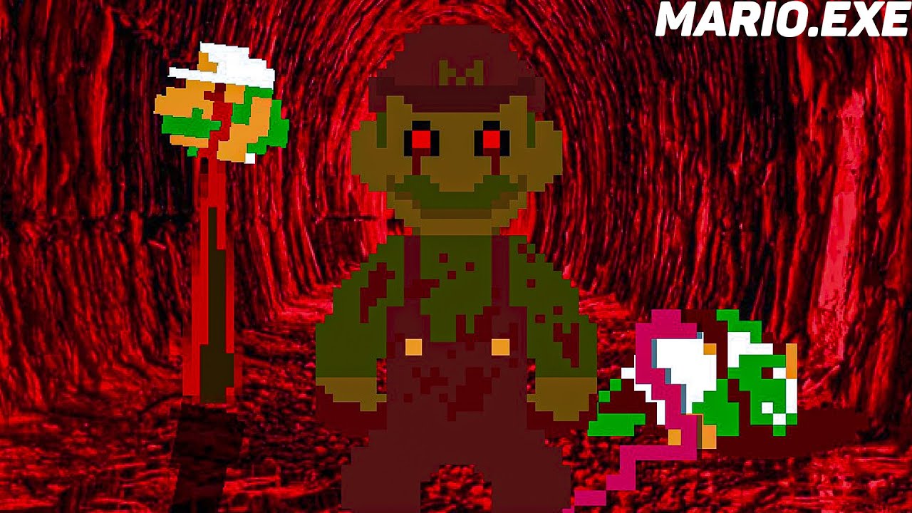 КРОВАВЫЙ МАРИО Mario.exe - YouTube