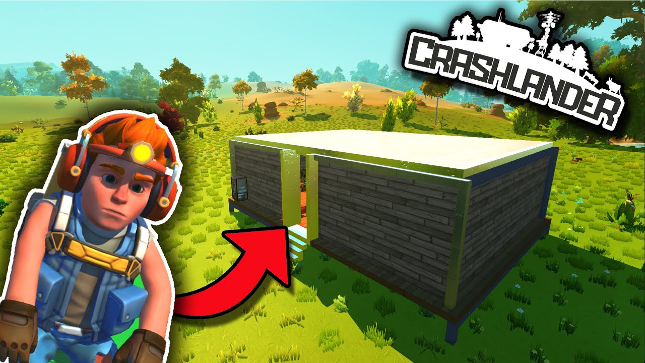 🔴Live - Scrap Mechanic🔥Crashlander, BASE BUILDING! - YouTube