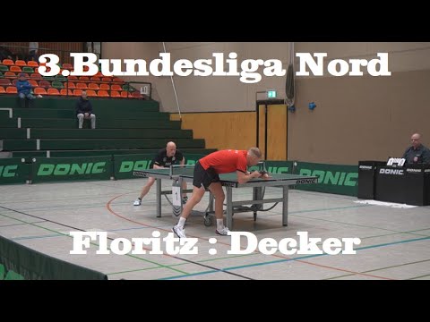 3.Bundesliga Nord | Neuer TTVN Meister👑 P.Decker(2298TTR) gegen P ...