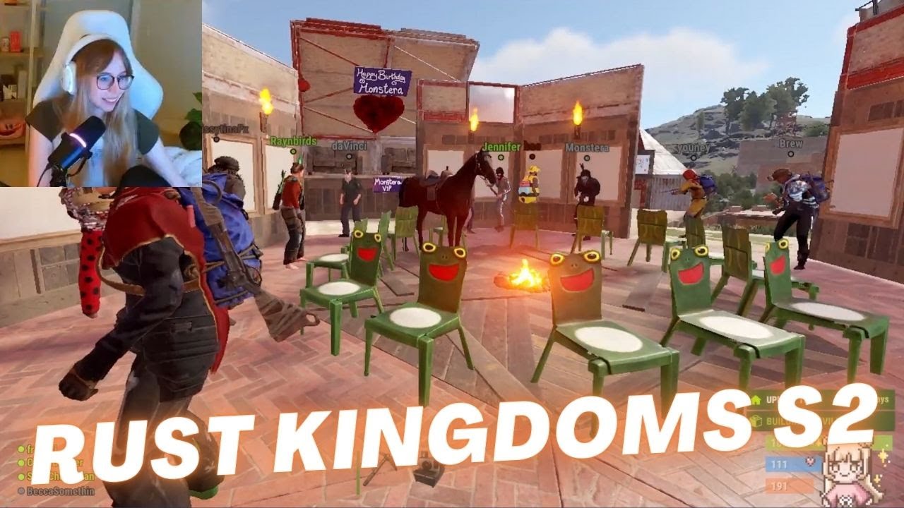 RUST KINGDOMS [DAY 7] - BDAY PARTY + ZOMBIE BOYFRIENDS - YouTube