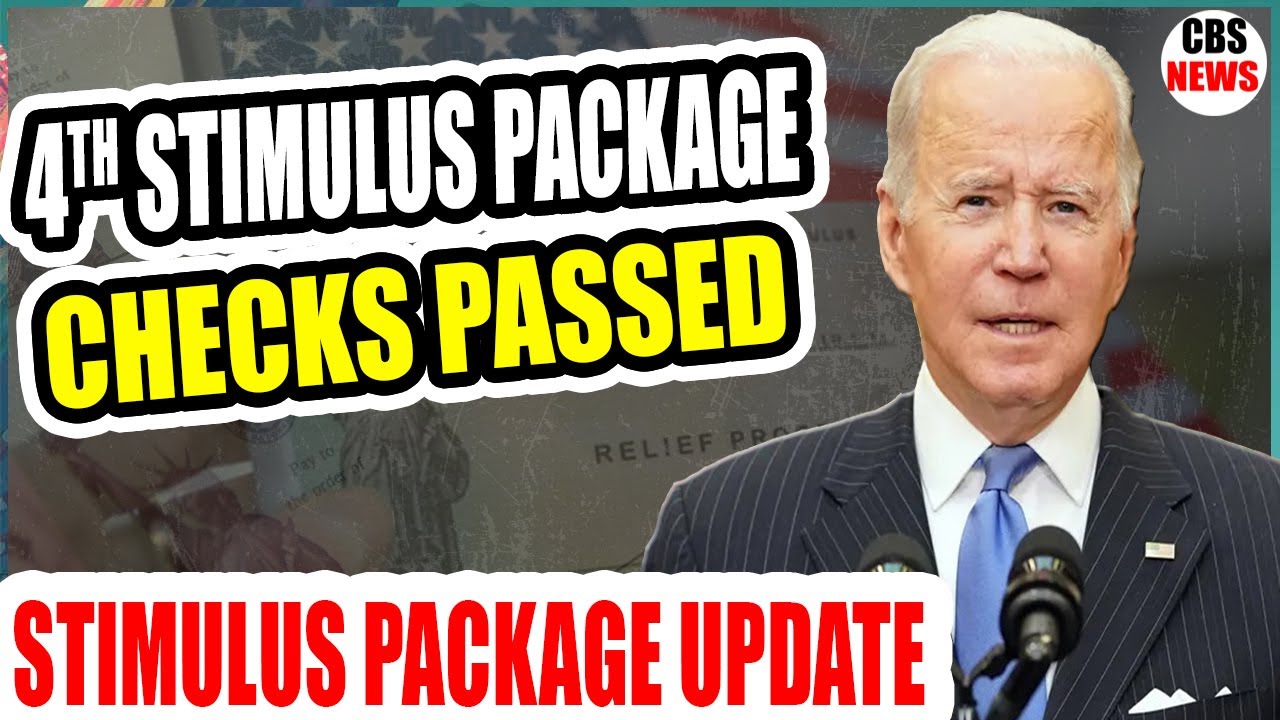 🔴 CHECKS PASSED ! 4TH STIMULUS PACKAGE ! STIMULUS PACKAGE UPDATE | FEB ...