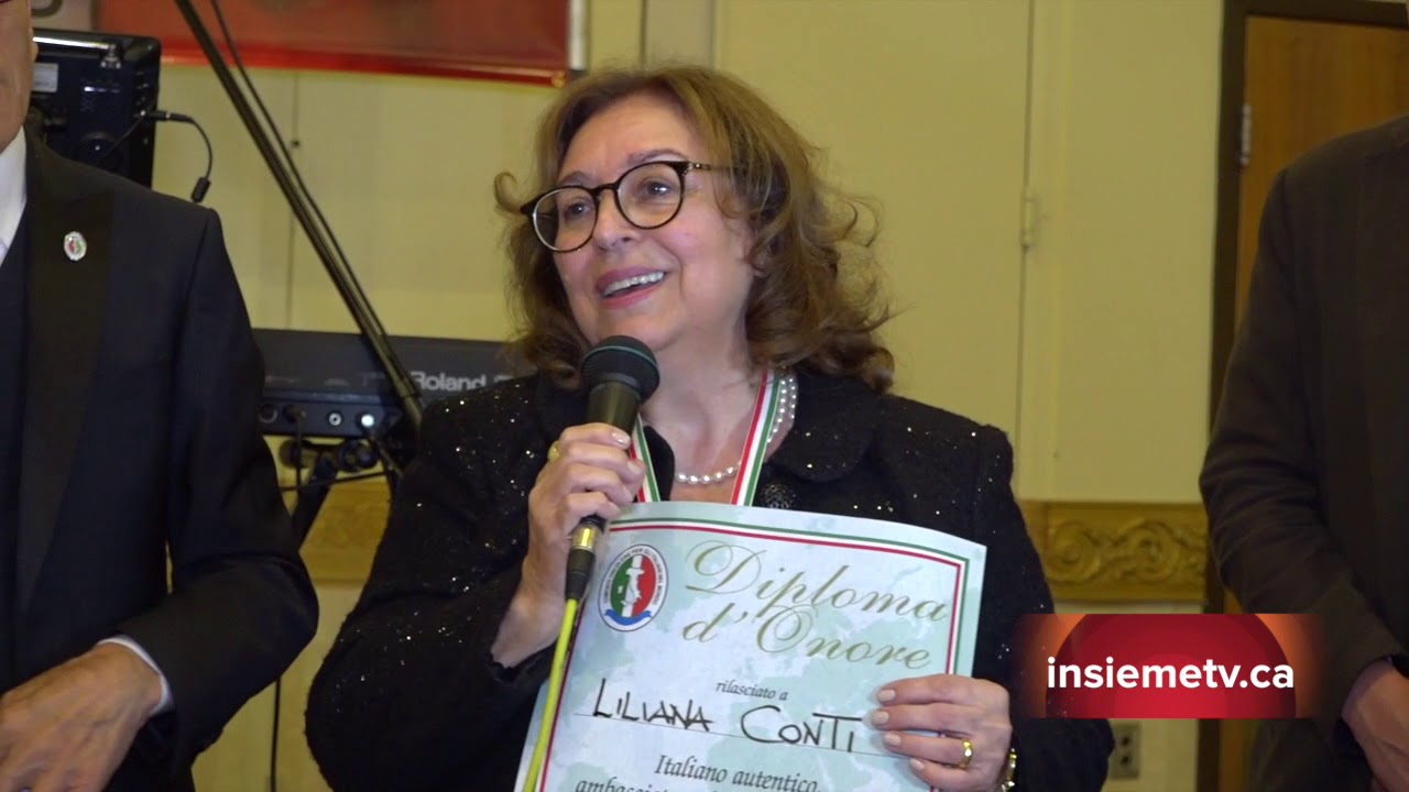 Lillian Conti, scrittrice, premiata dal CTIM - YouTube
